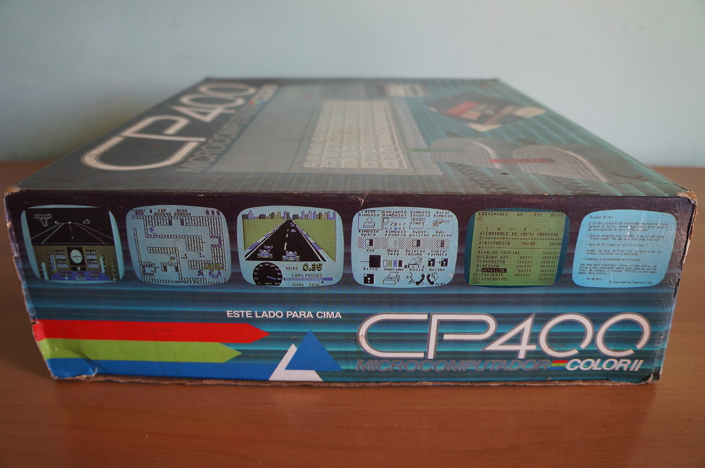Tirando da caixa um CP 400 Color II da Prológica - Retrocomputação ...